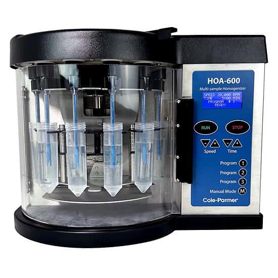 Cole-Parmer HOA-600 6 Sample Automated Homogenizer Package from Cole-Parmer