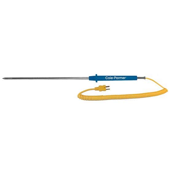 Cole-Parmer Type-K Heavy Duty Penetrationation Probe 12" L Mini ...