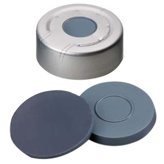 Cole-Parmer Aluminum Crimp Cap, 20 mm Dia., Pressure Release, Butyl ...