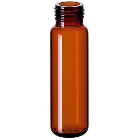 Cole-Parmer Headspace Vial, Amber Glass, 18 mm, Precision Thread Screw ...