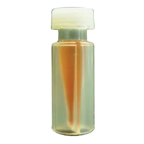 Cole-Parmer KX+ Vial and Cap Kit, 0.3 mL, Screw Top Polypropylene Vials ...