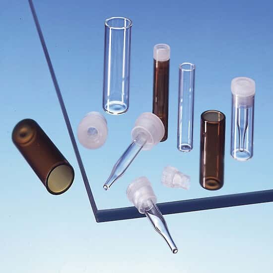 Cole-Parmer Shell Vial, 12 mm, Glass, Flat Bottom, 2 mL; 1000/pk from ...