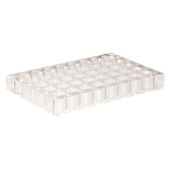 Cole-Parmer Vial Rack, Acrylic; holds 40 vials up to 15mm Diameter from ...