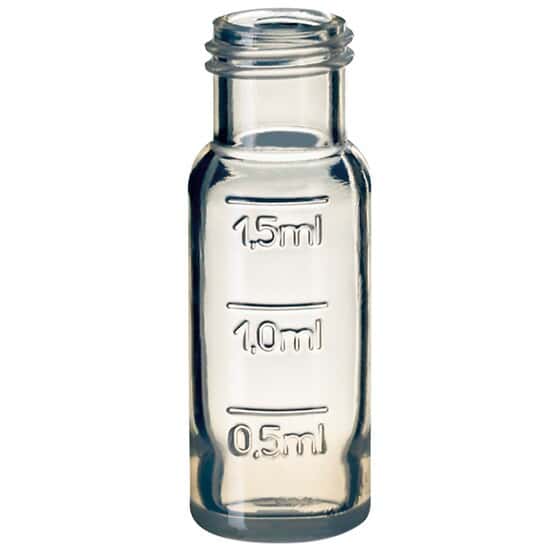Cole-Parmer Vial, 2 mL, Polypropylene with Graduations, 9 mm Short ...