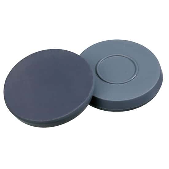 Cole-Parmer Butyl/PTFE Septum, 20 mm; 1000/pk from Cole-Parmer