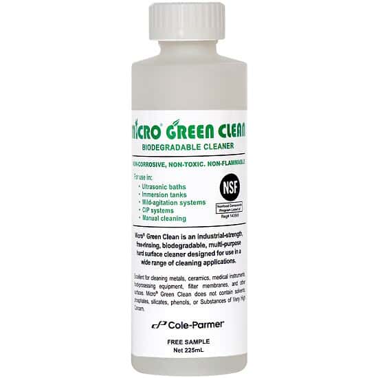 Cole-Parmer Micro® Green Clean Biodegradable Cleaner Sample; 8 oz from ...