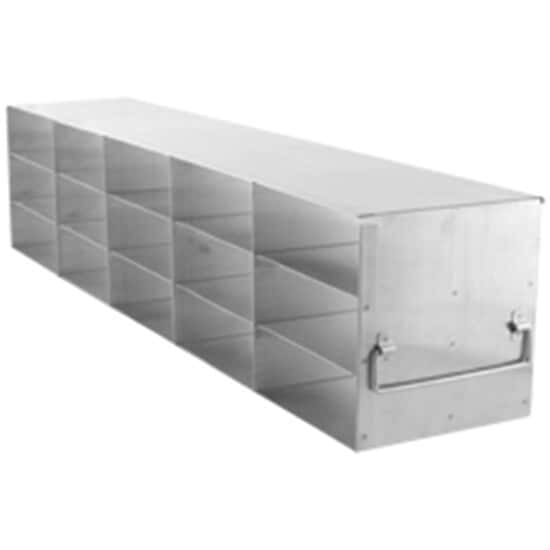 Cole-Parmer Essentials Upright Freezer Rack for Standard 2" Boxes, 5 x ...