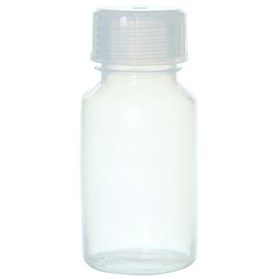 Cole-Parmer Essentials Wide-Mouth Plastic Bottle, FEP, 250mL from Cole ...