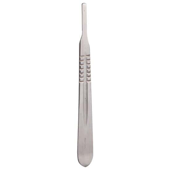 Cole-Parmer Essentials Nickel Dissecting Blade Handle, #4 for #20 to ...