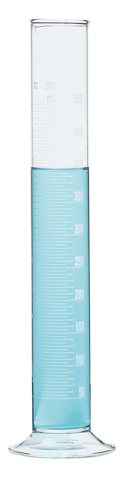 Cole-Parmer Essentials Graduated Cylinder w/ Certificate of Graduation ...