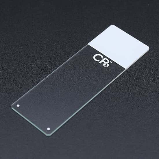 Cole-Parmer Essentials Microscope Slides, White-Frosted, Ground Edges ...