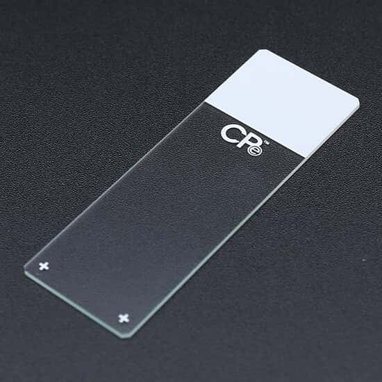 Cole-Parmer Essentials Microscope Slides, Cytology Adhesive, White ...