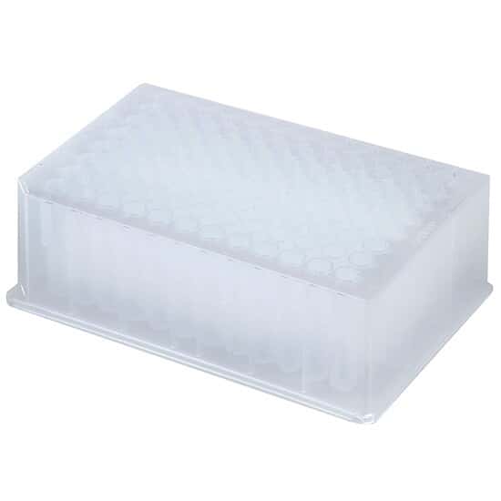 Cole-Parmer SamplePrep 2210-100 Deep-Well Microplate, 96 x 1 mL, Round ...