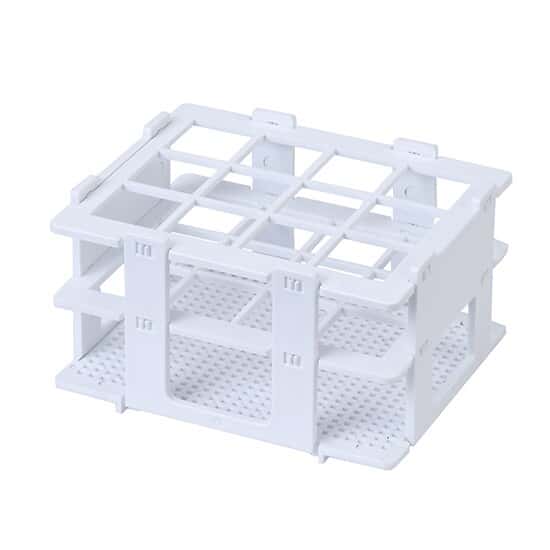 Cole-Parmer SamplePrep 6755 Rack for Small Grinding Vials, 16 Vial ...