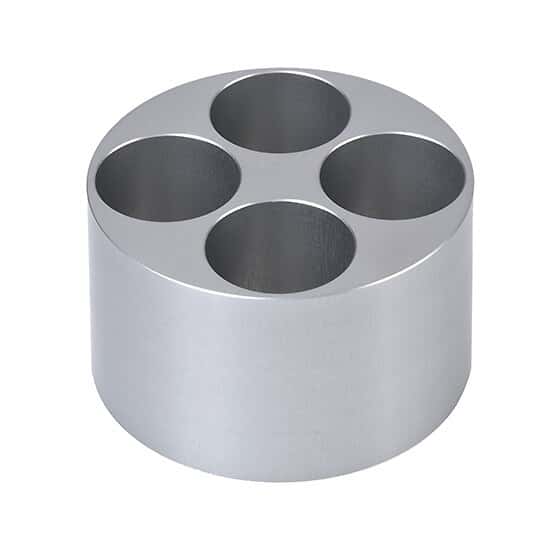 Cole-Parmer SamplePrep 8011 Multiple Sample Vial Adapter, Holds Four 3/ ...