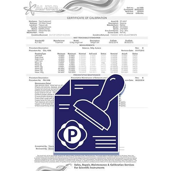 Cole-Parmer Service by AL-TAR On-Site Sterilizer IQ/OQ/PQ Qualification ...