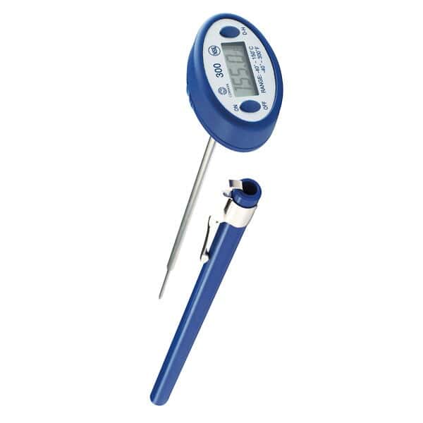 COMARK 300 Digital Pocket Thermometer with Antimicrobial Coating; -40 ...