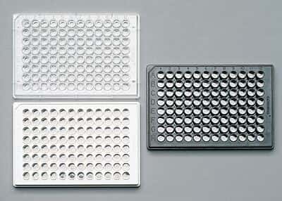 Corning 3366 96-Well Microplates, Immunology, PS, Round, High Binding ...