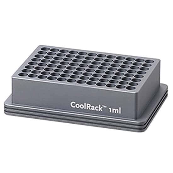 Corning CoolRack® 96x1mL Cooling Block, 96 x 1.4 mL 2-D Tubes; Gray ...