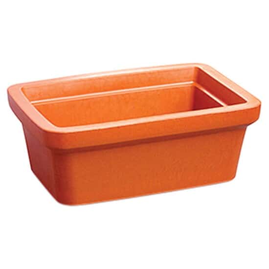 Corning EVA-Foam Ice Pan, Orange, 4 L; 1/Each from Cole-Parmer