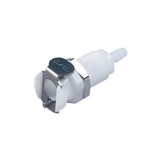 CPC (Colder) PMC Quick-Disconnect Fitting, Hose Barb Body, Panel Mount ...