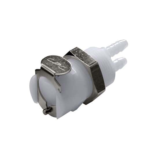 CPC (Colder) Twin Tube™ PTC Quick-Disconnect Fittings, Hose Barb Body ...