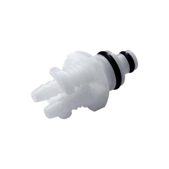 CPC (Colder) Twin Tube™ PTC Quick-Disconnect Fittings, Hose Barb Insert ...