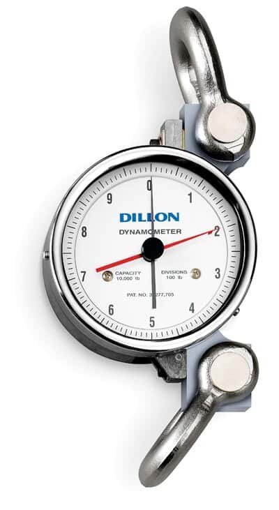 Data Weighing Systems 30006-0019 Dynamometer (analog) 500lb with 5 ...