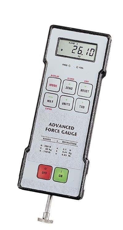 Data Weighing Systems General-purpose force gauge, 110/50 kg capacity ...