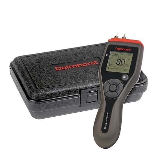 Delmhorst PX-20 Paper Moisture Meter with 324CAS-0111 Case from Cole-Parmer