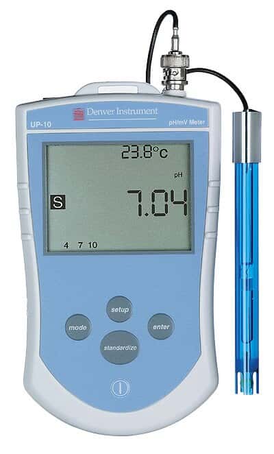 Denver Instrument pH/mV Portable Waterproof Meter from Cole-Parmer