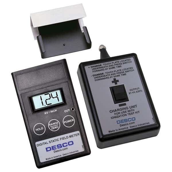 Desco 19493 Ionization Test Kit with 19482 Meter and 19498 Plate from ...