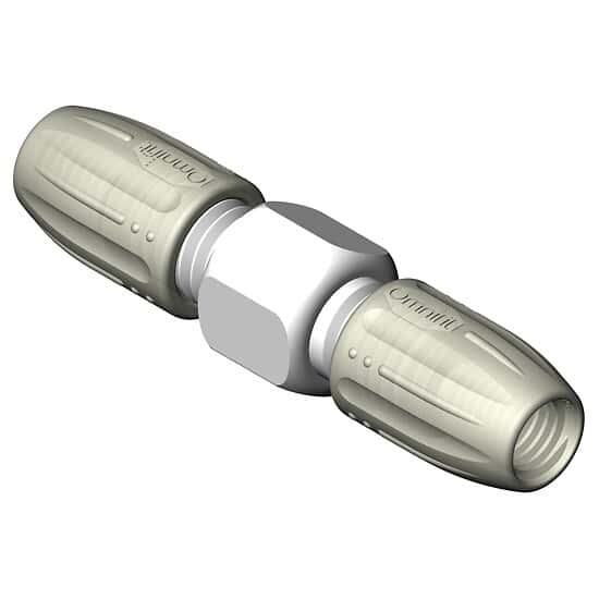 Diba Omnifit® Small Bore Connector for 1 to 4 mm OD Tubing, 2-way ...