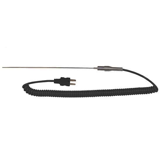 Digi-Sense Type-J, Small-Diameter Standard Probe, Mini-Connector, 8" L ...