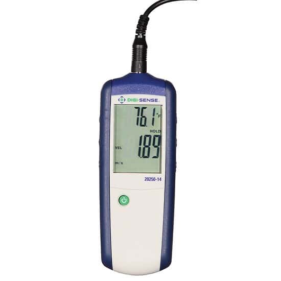 Digi-Sense CFM/CMM Vane Thermoanemometer with NIST-Traceable ...