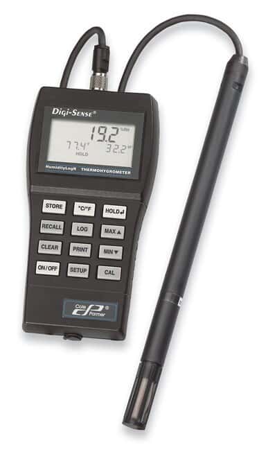 Digi-Sense Logging Thermohygrometer with Dew Point from Cole-Parmer India