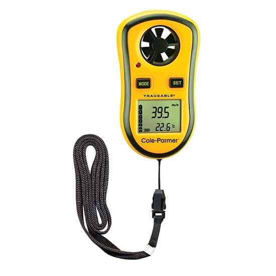 Always in Stock - Digi-Sense Traceable® Micro-Anemometer/Thermometer ...
