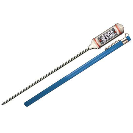 Always in Stock - Digi-Sense Long-Stem Digital Pocket Thermometer, 8" L ...
