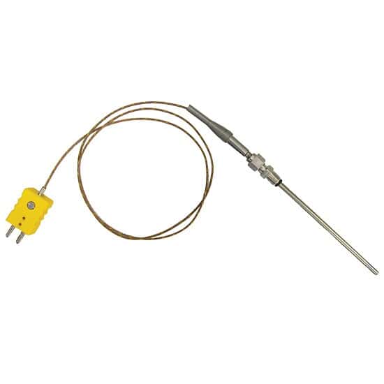 Digi-Sense Probe Type-K 12" L Re-Adjustable Fbrgl from Cole-Parmer