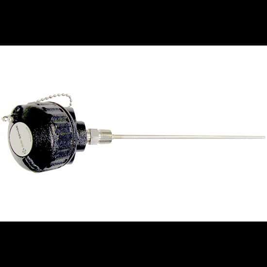 Digi-Sense Industrial Temperature Probe, Type K, 6" L, 1/4" Dia, Grnd ...