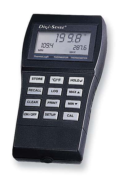 Digi-Sense Thermologr Thermistor Thermometer from Cole-Parmer