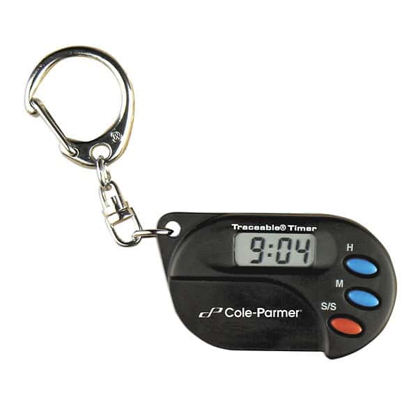 Digi-Sense Pocket Keychain Digital Timer from Cole-Parmer