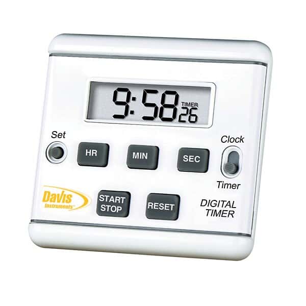 Digi-Sense Traceable Alarm clock/timer with Calibration from Cole ...