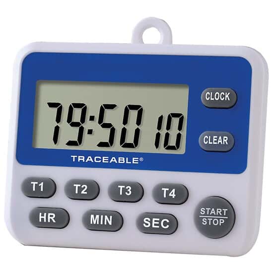 Digi-Sense Traceable® 100-Hour Digital Timer with Calibration from Cole ...