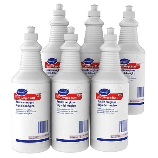 Diversey Clax® Magic Rust Spot Remover, 32 oz Bottle; 6/CS from Cole ...