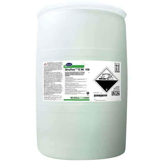 Diversey Divoflow™ TC 86 Low-Foam Chlorinated Detergent for Hard Water ...