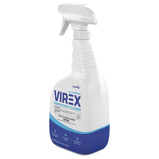 Diversey Virex® All Purpose Disinfectant Cleaner, 32 oz Spray Bottles ...