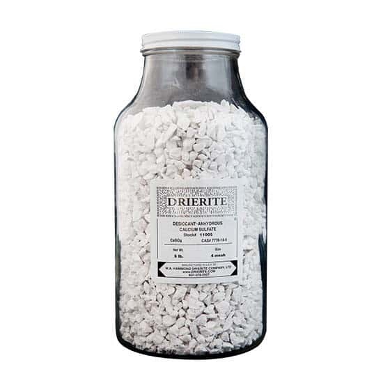 Drierite 11005 Nonindicating Desiccant, 4 Mesh; 5 lb Jar, 4/CS from ...