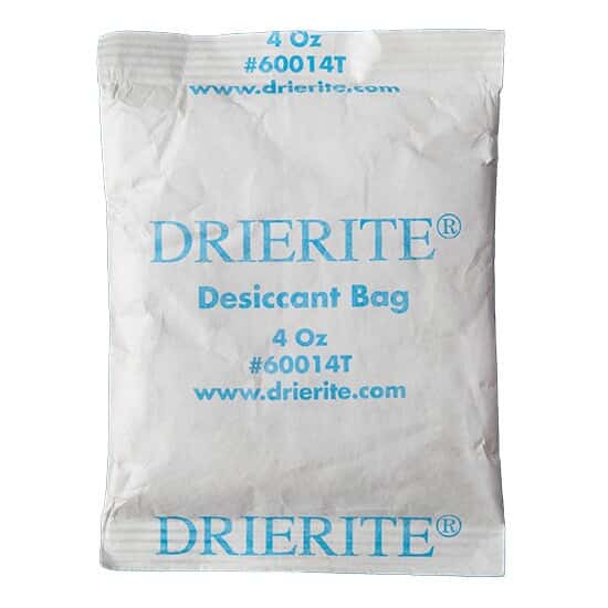 Drierite 60014T Desiccant Tyvek Bags, White; 4 oz/Bag; 750/PK from Cole ...