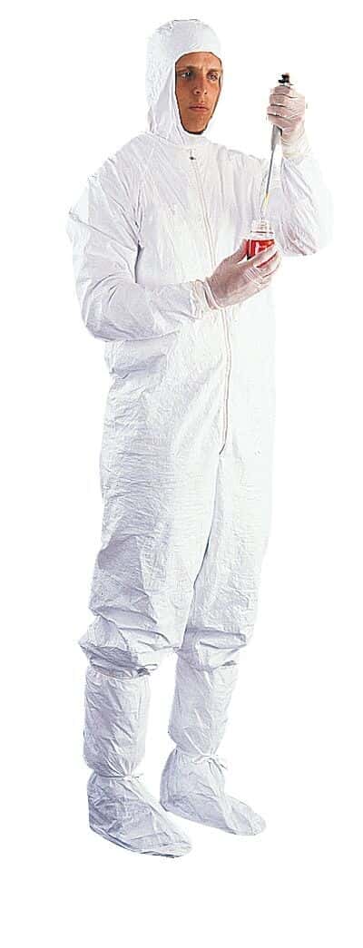 DuPont cleanroom coveralls; large, 25/cs from Cole-Parmer Canada